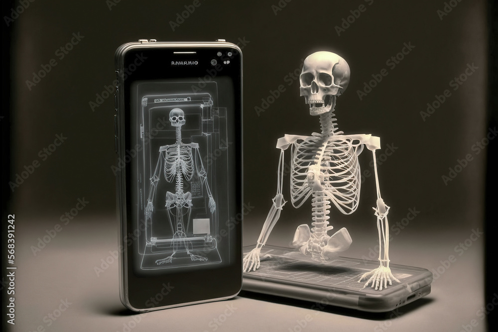 Human x-ray style. X-ray of Raw whole skull human. Creative Art ...