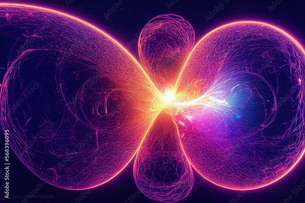 Most complex unimaginable universe made from spirals exploding ethereal ...