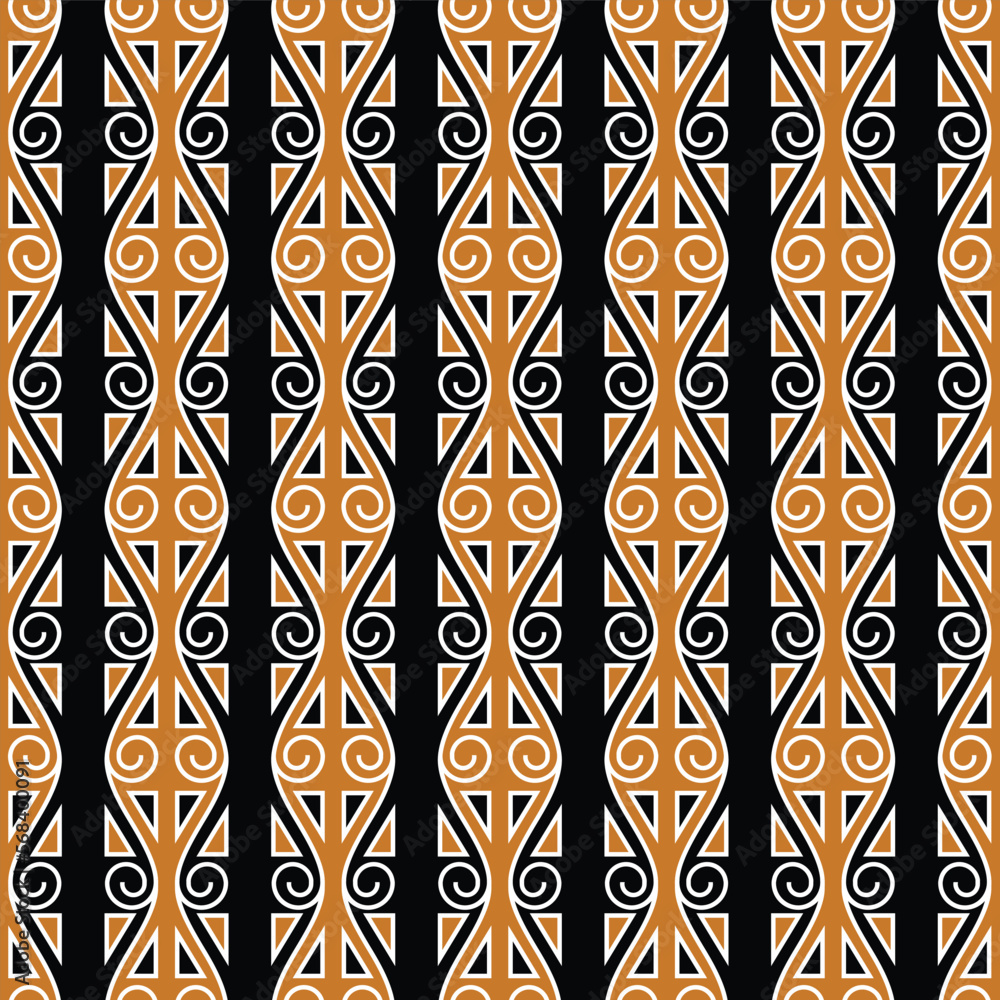 Medan, Sumatera Utara, Indonesia Batik Traditional Melayu - Vector ...