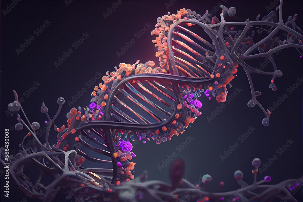 Dna Strand Wallpaper