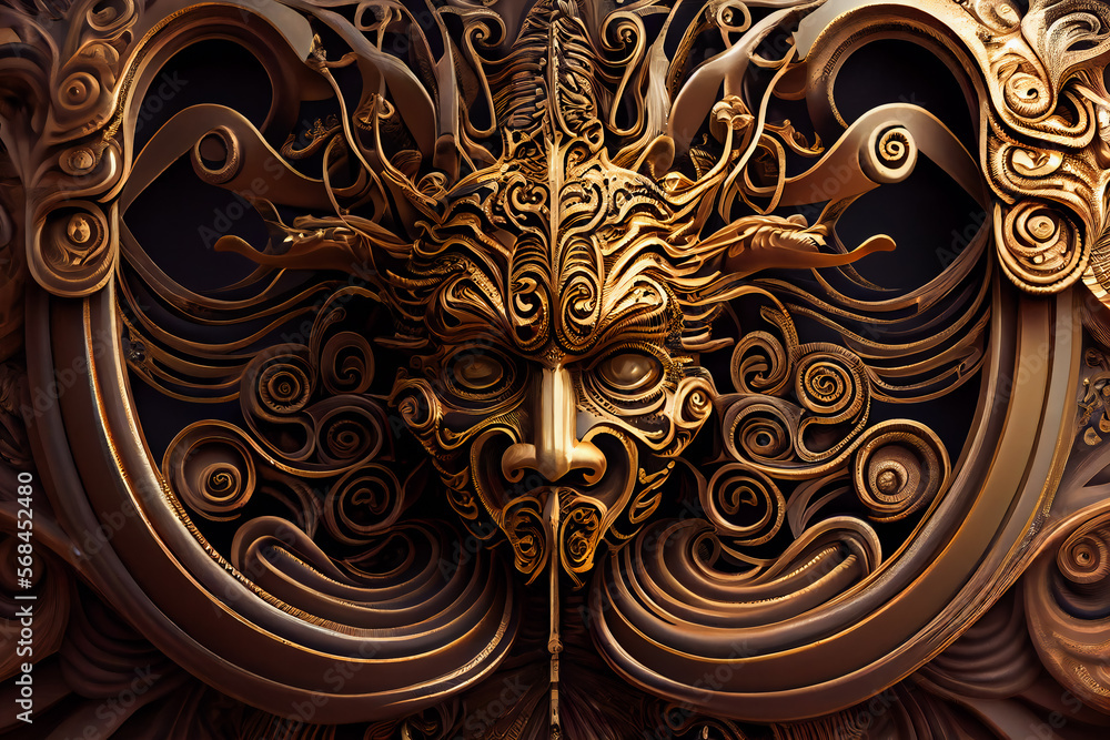 A Surreal Wall of Human Face Morphed in a Weird Way. Human Faces ...