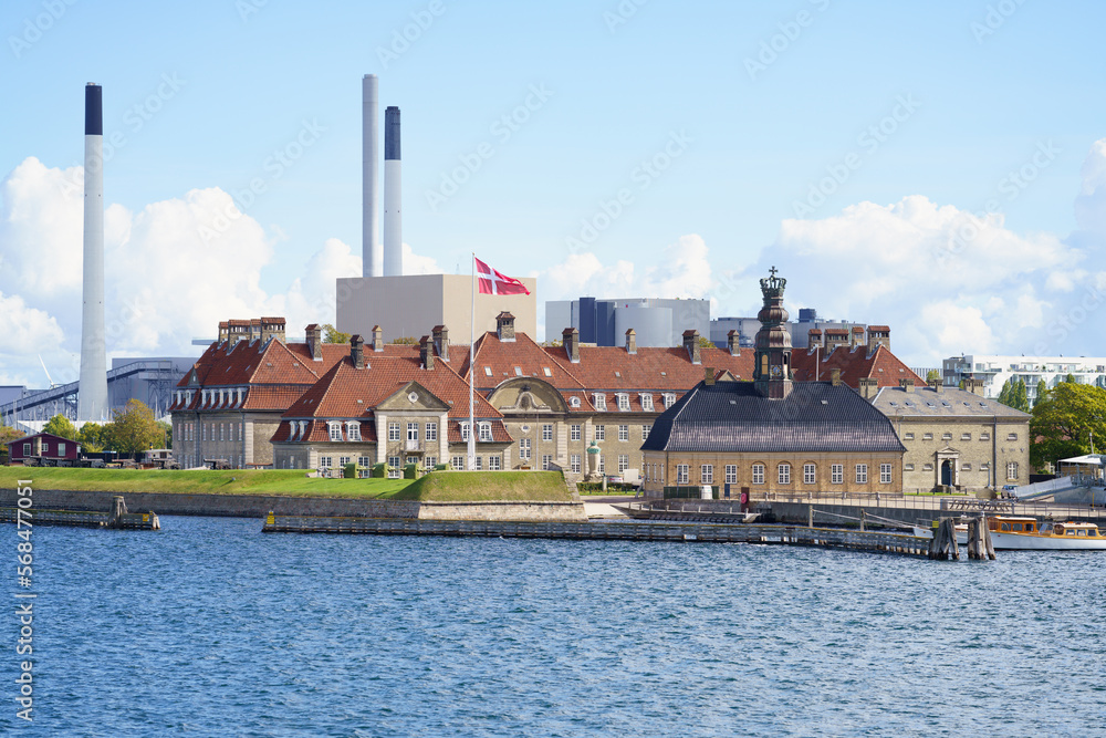 Naval Station Holmen founded in the late 17th century Stock Photo ...