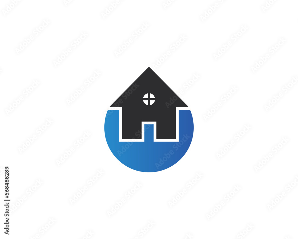 Simple House Logo. House Symbol, Usable for Real Estate, Construction ...