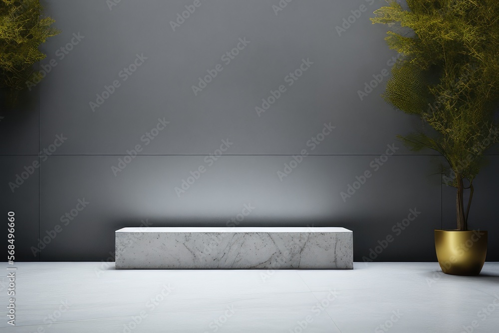 High-Resolution Image of Golden Marble Product Display Background ...