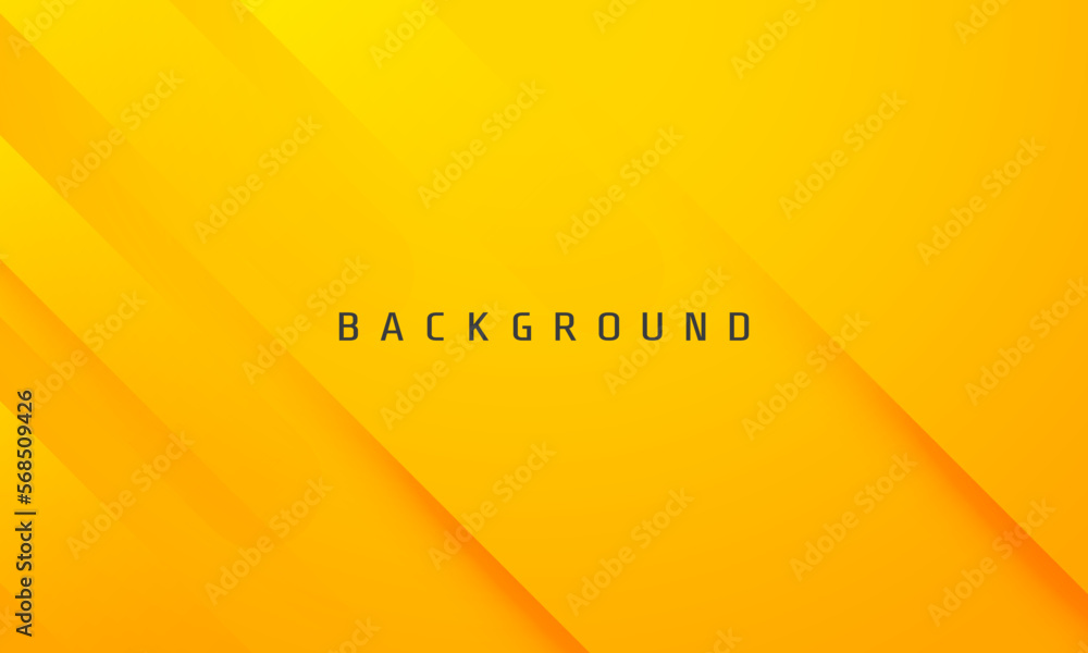 abstract modern yellow background with stripes and shadows. vector ...