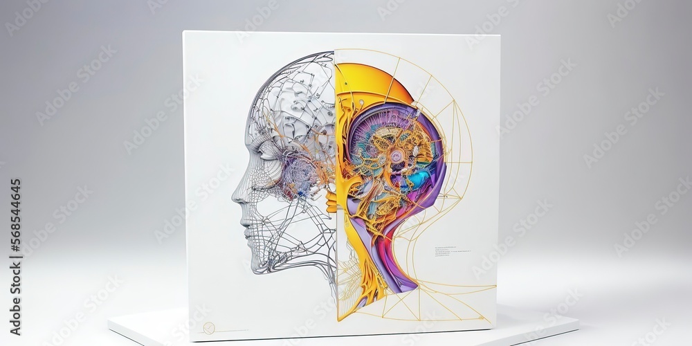 A visually striking image that showcases the capabilities of AI, such ...