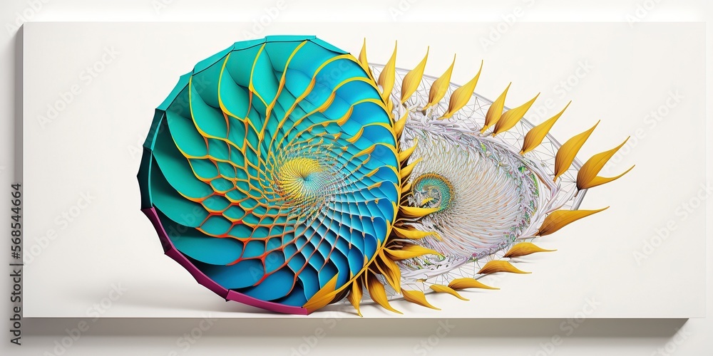 A visually striking image that showcases the capabilities of AI, such ...