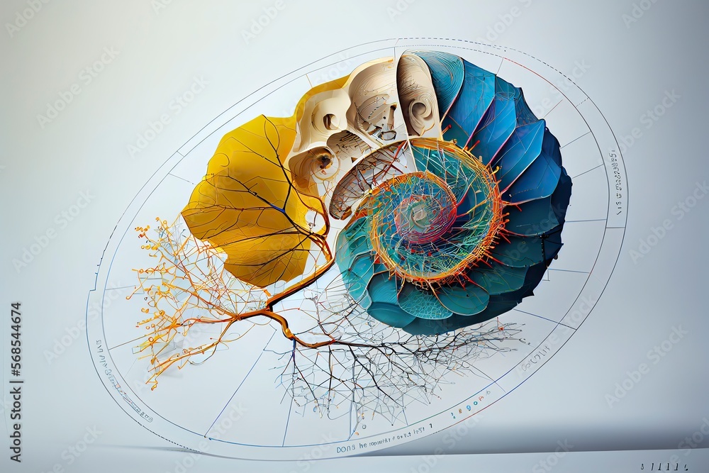 A visually striking image that showcases the capabilities of AI, such ...