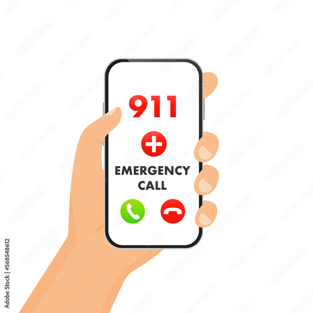 Emergency Call Clipart