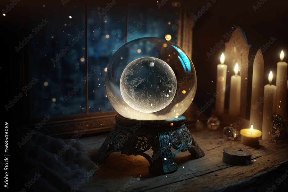 Magic Crystal Ball Wallpaper
