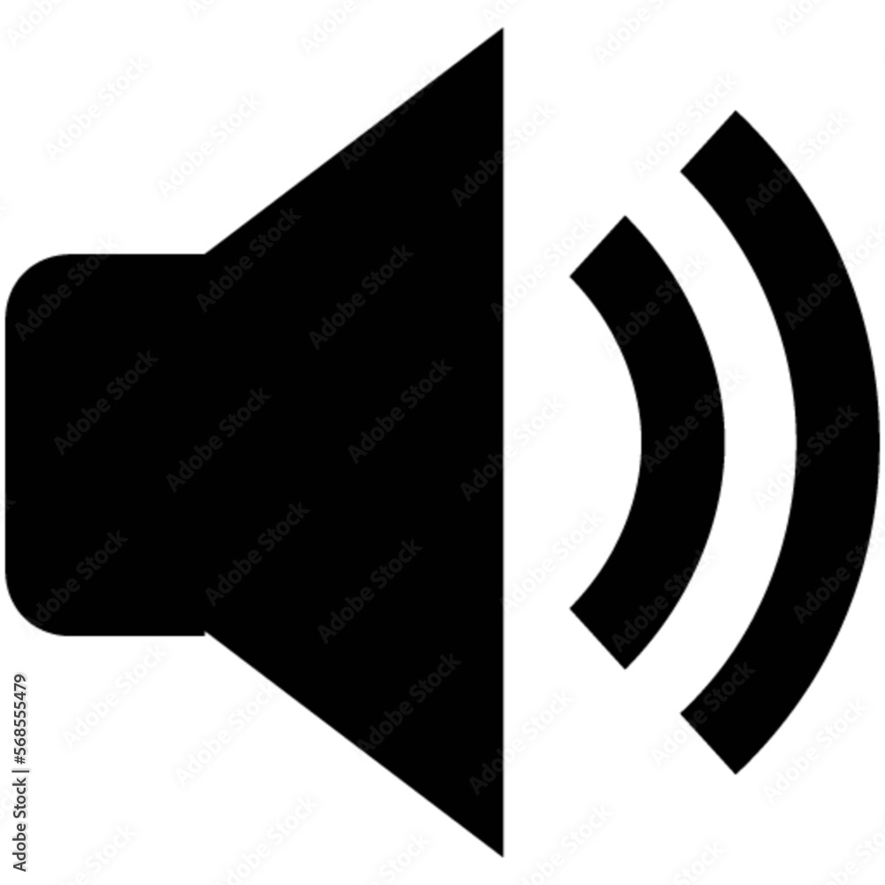 volume vector, icon, symbol, logo, clipart, isolated. vector ...