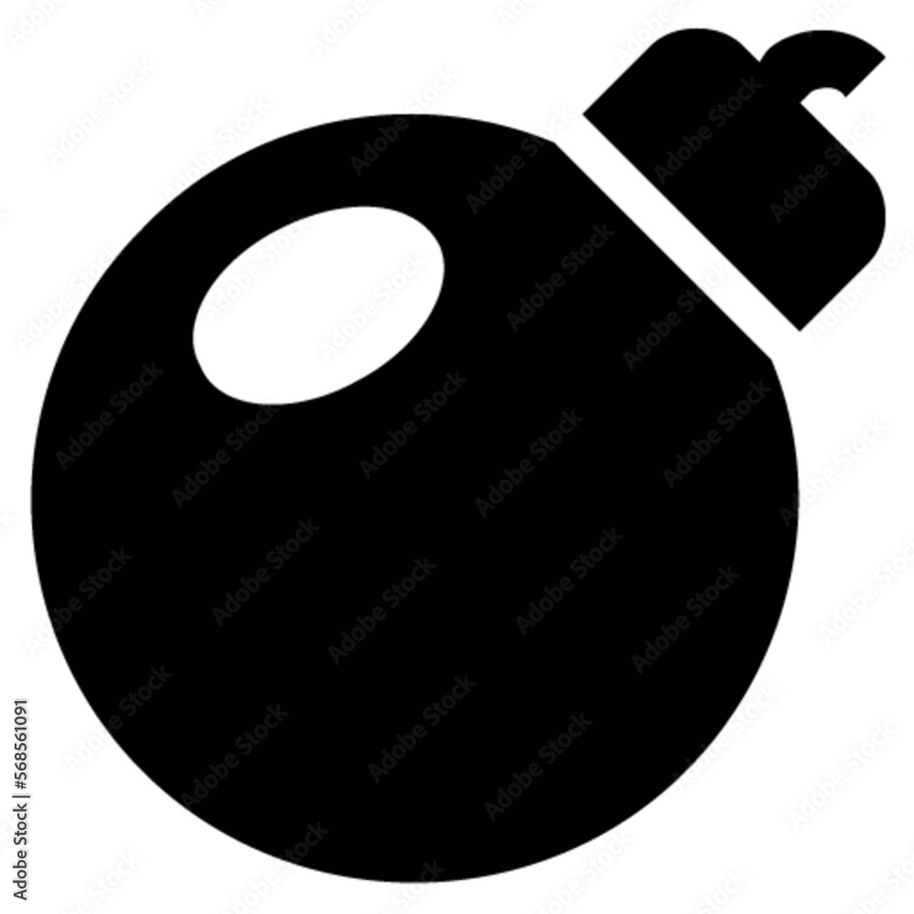 bomb vector, icon, symbol, logo, clipart, isolated. vector illustration ...