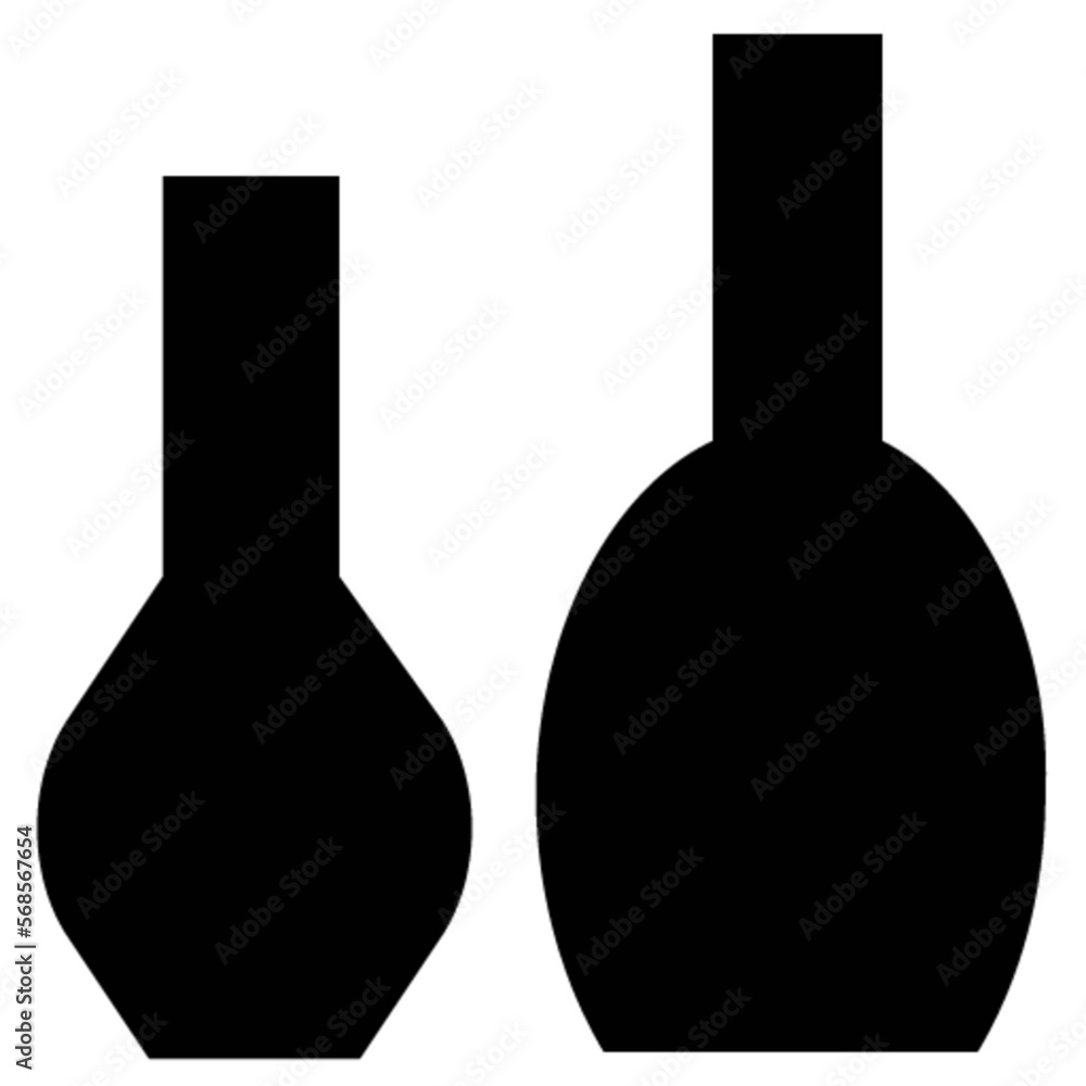 vase vector, icon, symbol, logo, clipart, isolated. vector illustration ...