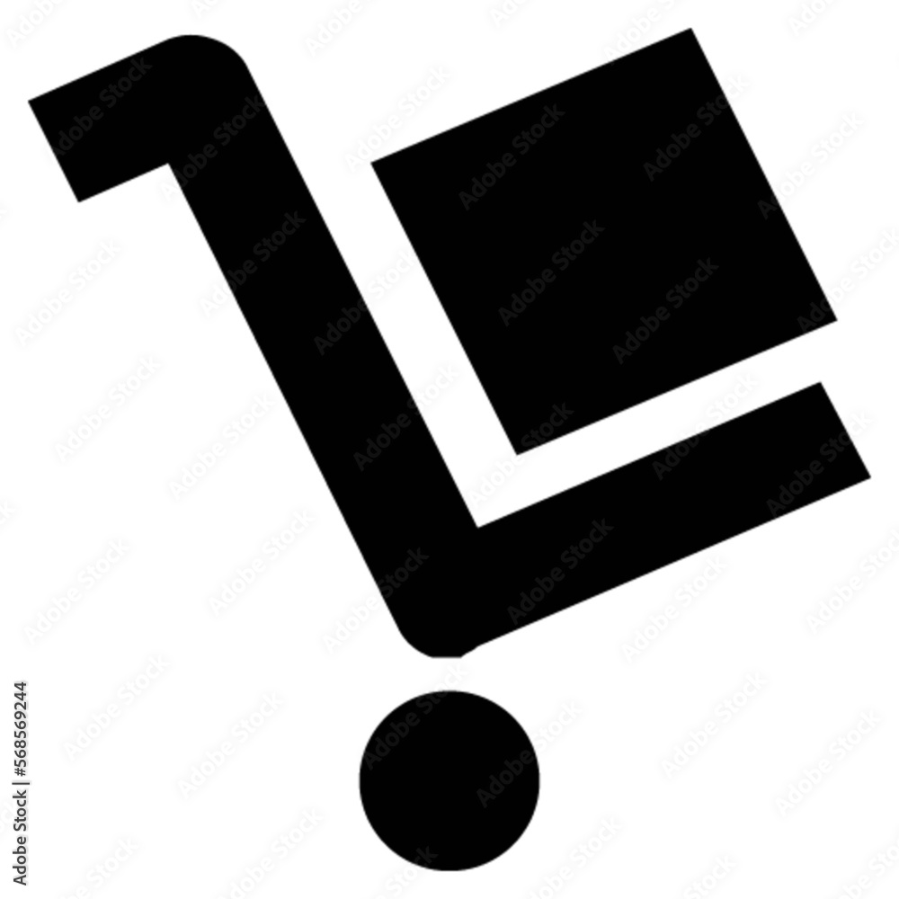 trolley vector, icon, symbol, logo, clipart, isolated. vector ...