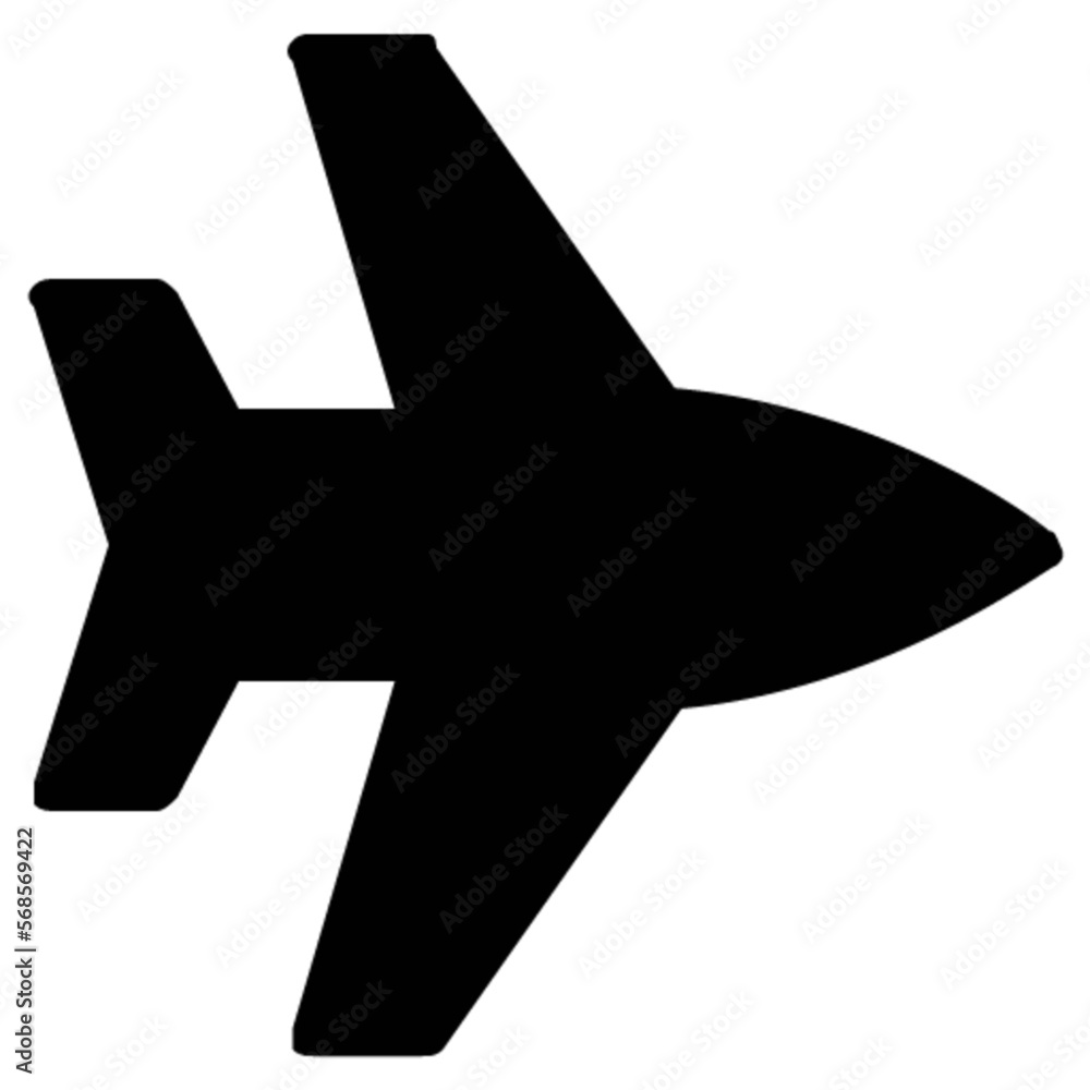 jet vector, icon, symbol, logo, clipart, isolated. vector illustration ...