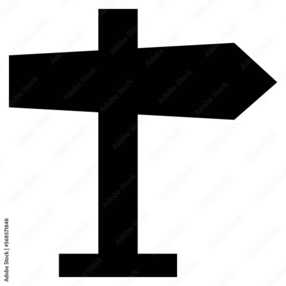 direction sign vector, icon, symbol, logo, clipart, isolated. vector ...