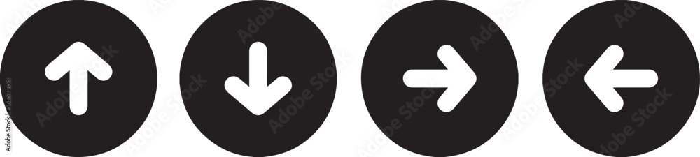 Arrow icons set. Arrow collection. arrow symbol. up arrow. down arrow ...