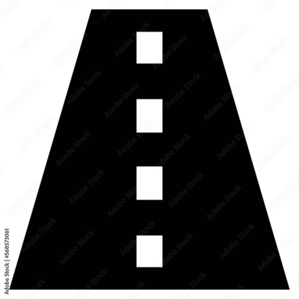 road vector, icon, symbol, logo, clipart, isolated. vector illustration ...