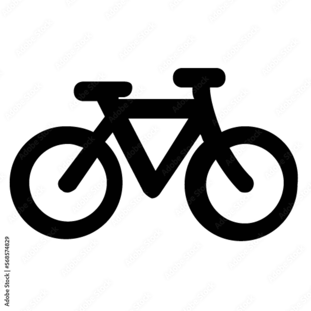bicycle vector, icon, symbol, logo, clipart, isolated. vector ...