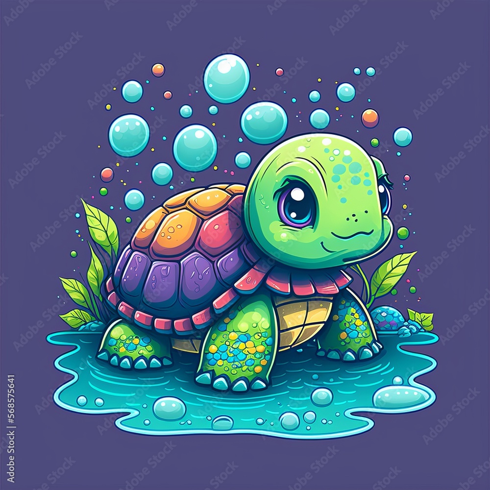 Turtle Drawing Dimension