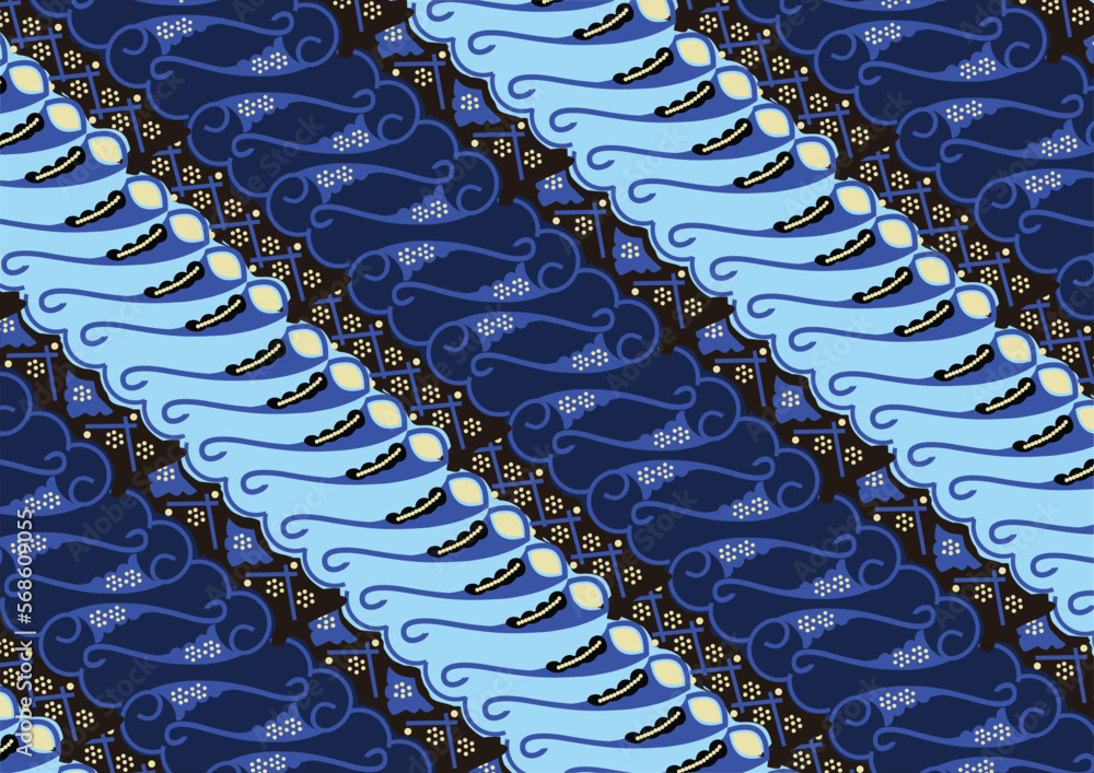 Batik Parang is one of the oldest batik motifs in Indonesia. Drawing a ...