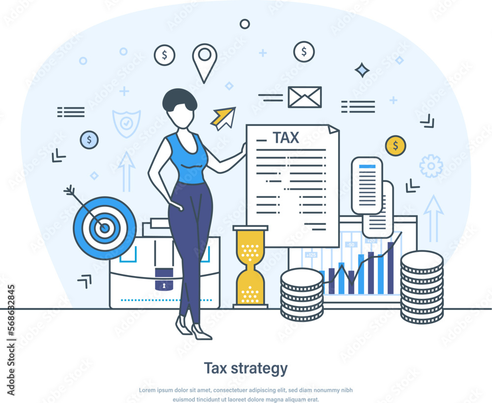 Tax strategy optimizing way of business income and personal spending ...