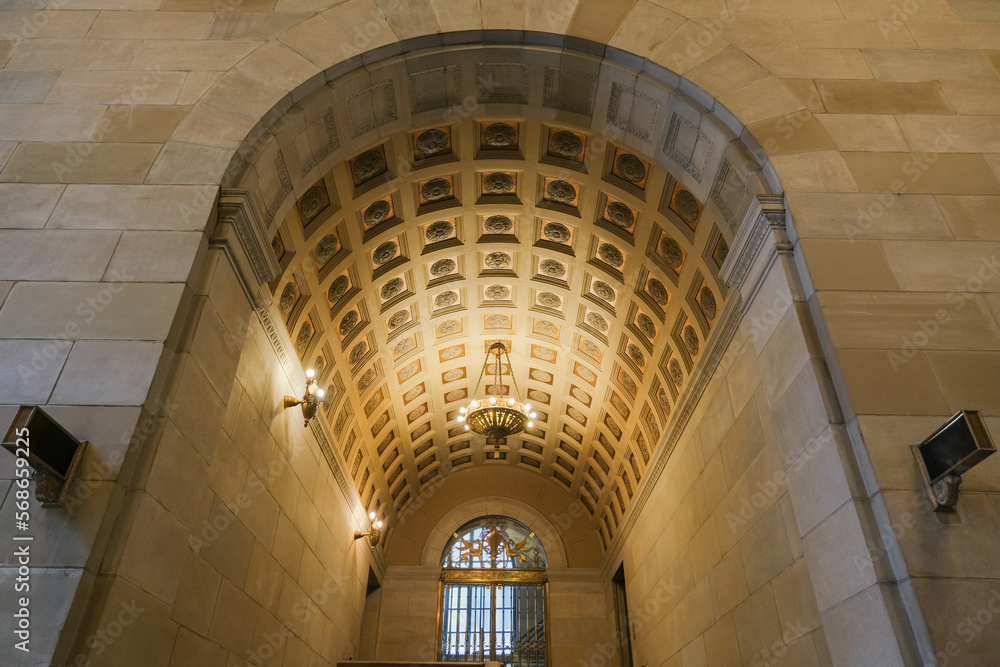 Breathtaking architecture details of panoramic dome columns scenic ...