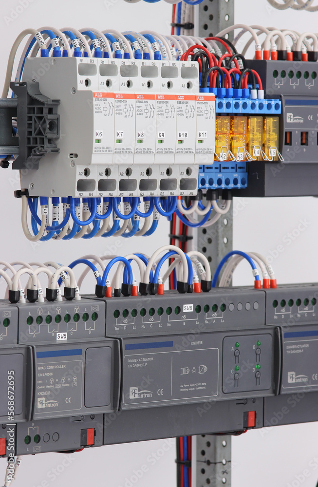 ABB electromagnetic contactors for controlling electrical loads in an ...