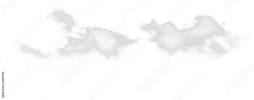 Isolated PNG cutout of a cloud on a transparent background, ideal for ...