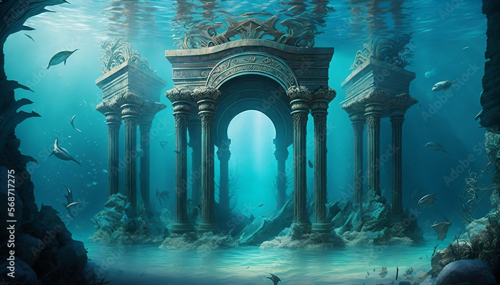 Ancient Atlantis Ruins