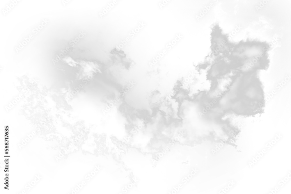 Isolated PNG cutout of a cloud on a transparent background, ideal for ...