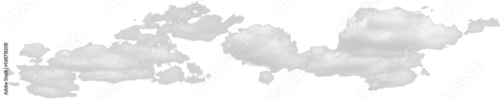 Isolated PNG cutout of a cloud on a transparent background, ideal for ...
