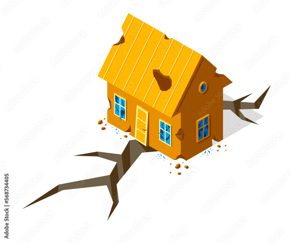 Earthquake Crack House