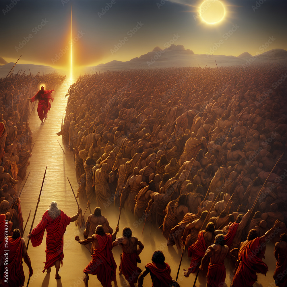 Moses and the Israelites' Journey to Freedom: A Visualization of ...