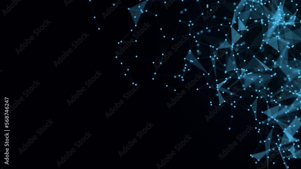 Digital technology backdrop green blue background concept, cyber ...