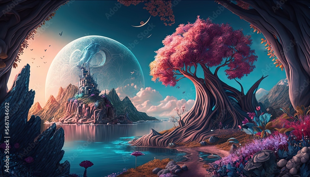 Fairy World Background