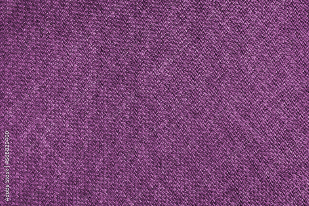 Jacquard woven upholstery, pink coarse fabric texture with diagonal ...