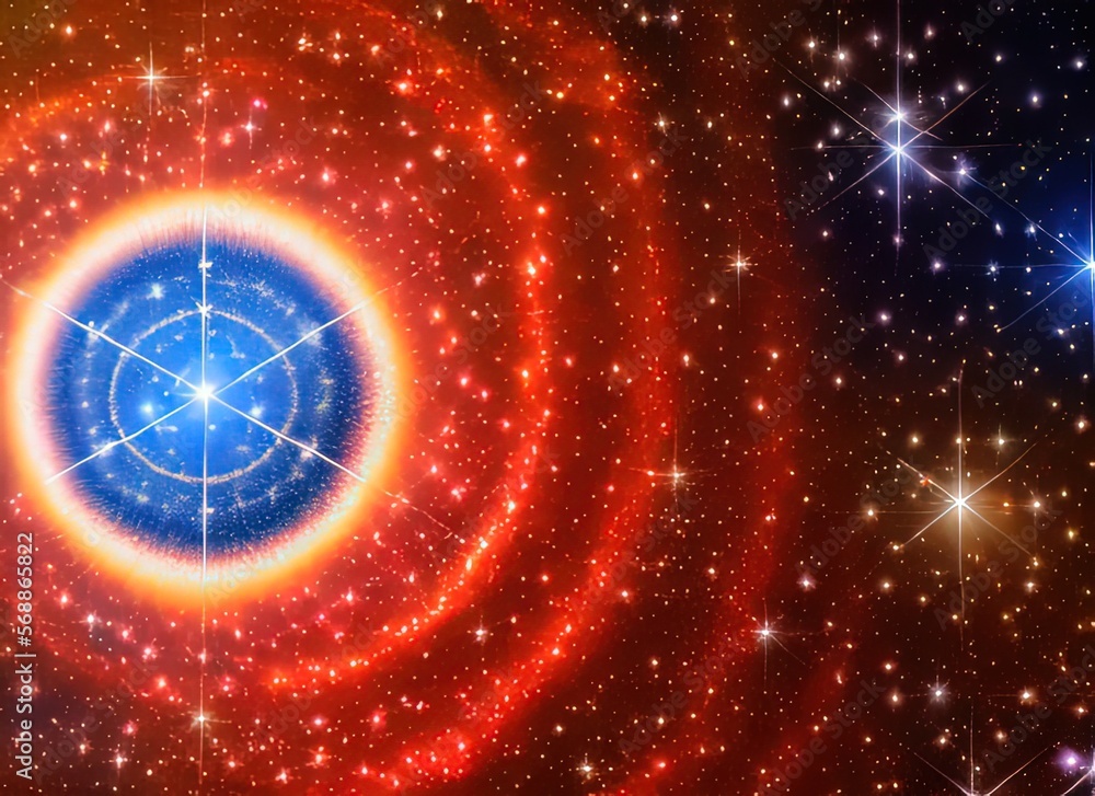 Triple Star Galaxy