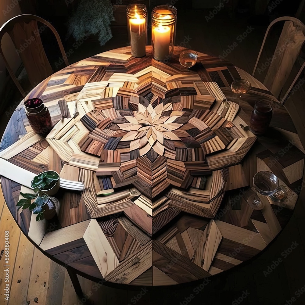 artistic round dinner table plans inspired on minimalism scandanevian ...