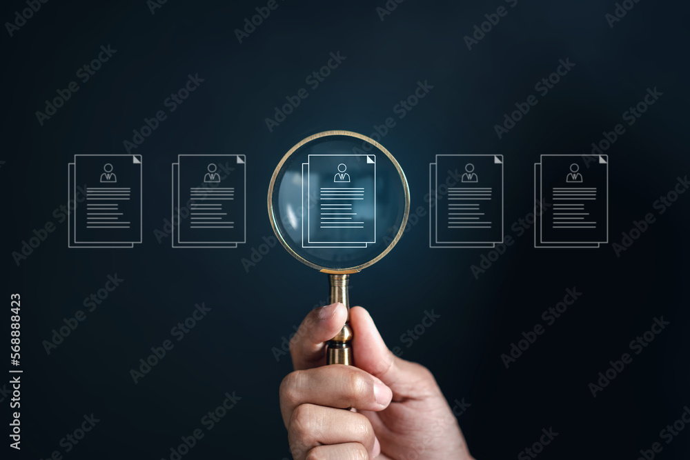 Selective new career recruitment sites. recruiting with online ...