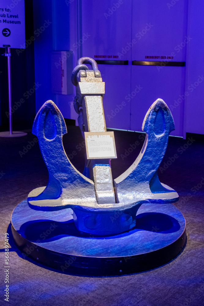 German U-Boat anchor Stock Photo | Adobe Stock