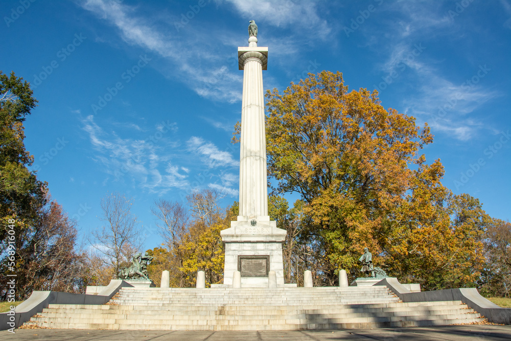 Foto de Vicksburg, USA – December 1, 2022 - The Wisconsin Memorial and ...