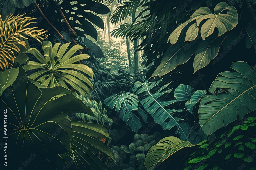 Jungle Scene Art
