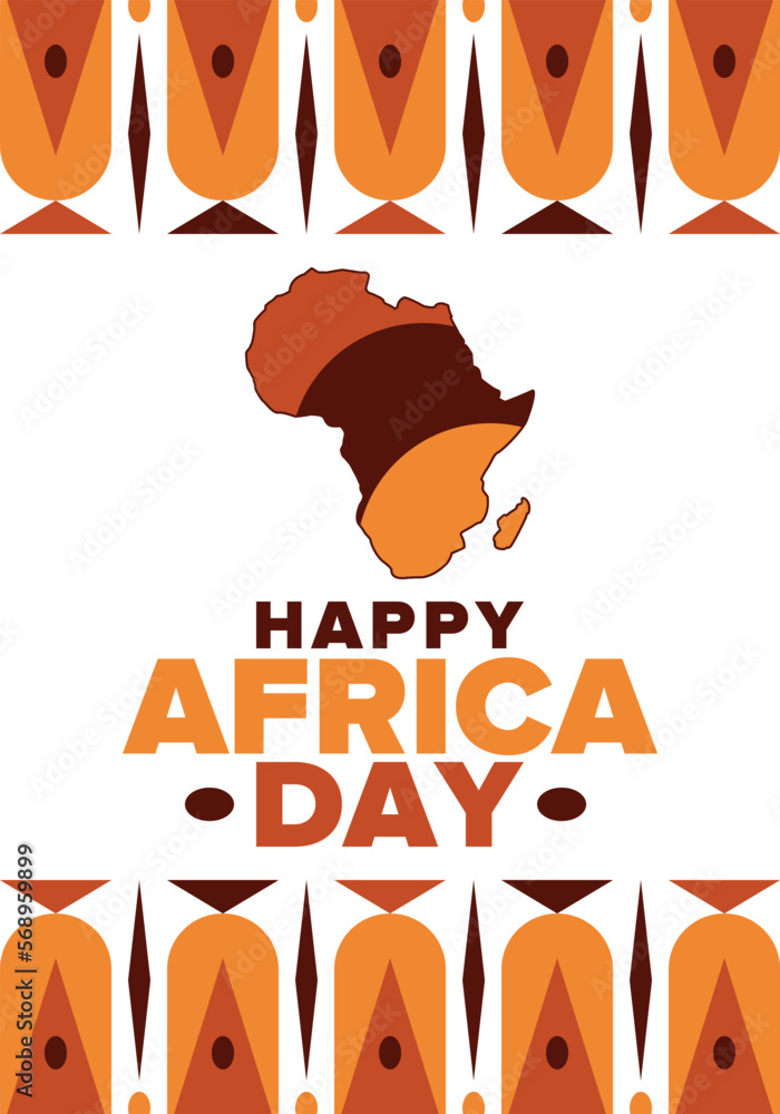 Africa Day. Happy African Freedom Day and Liberation Day. Celebrate ...
