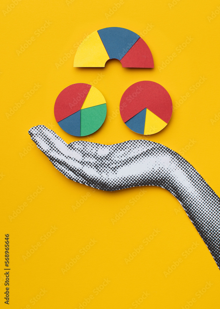 Graphic charts Stock Photo | Adobe Stock