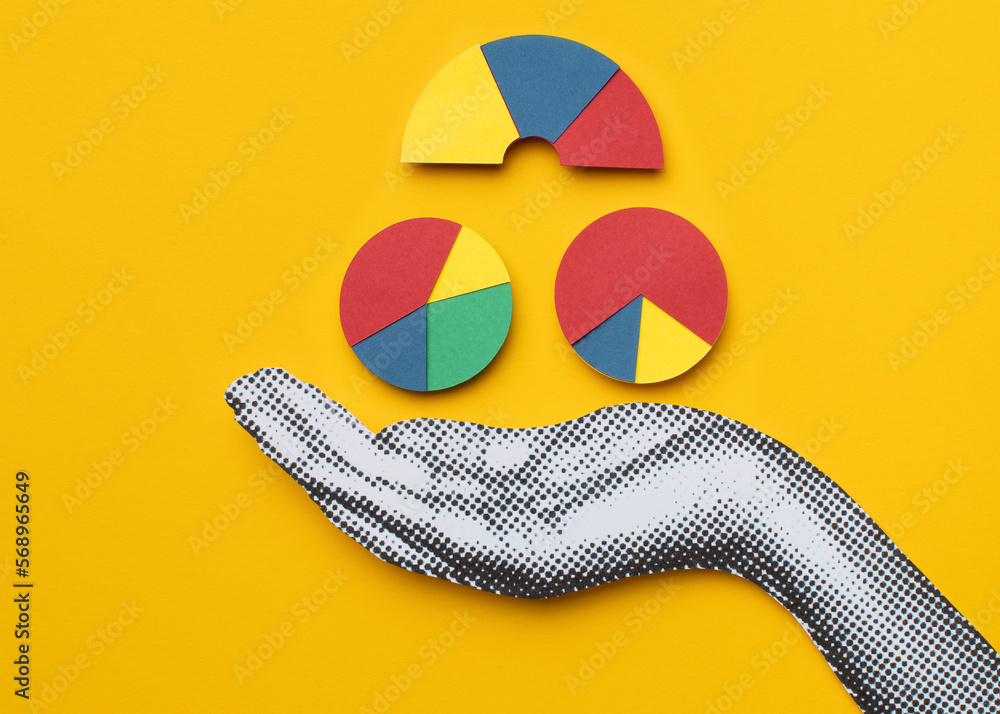 Graphic charts Stock Photo | Adobe Stock