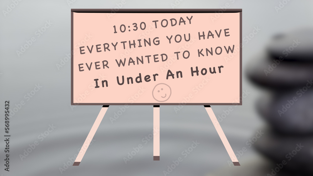 Flipchart Information Overlay Stock Template | Adobe Stock