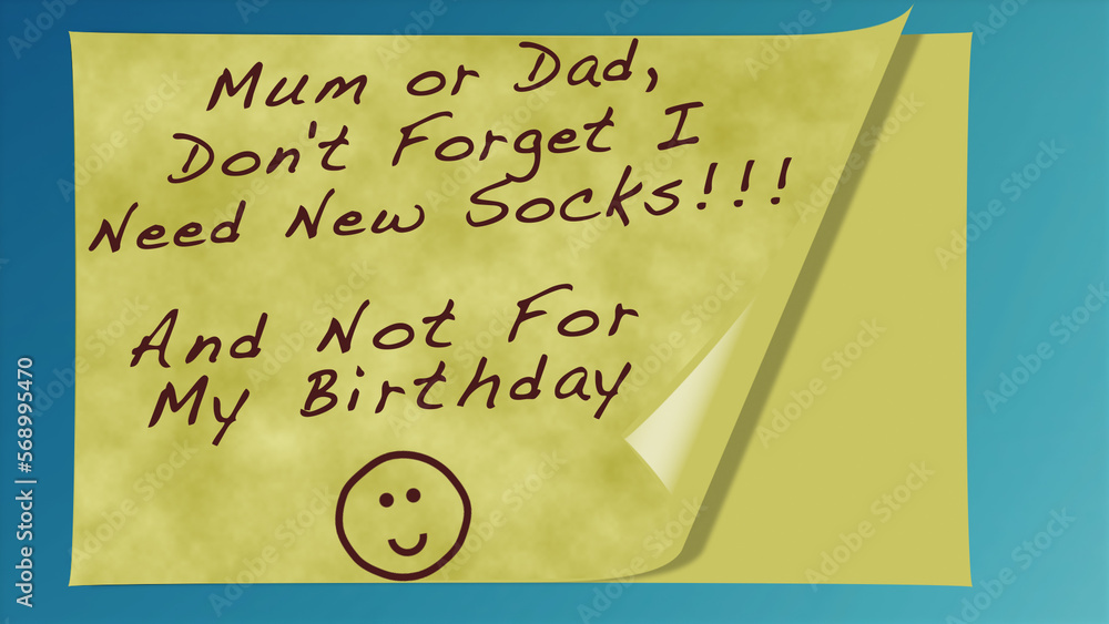 Sticky Note Overlay Stock Template | Adobe Stock