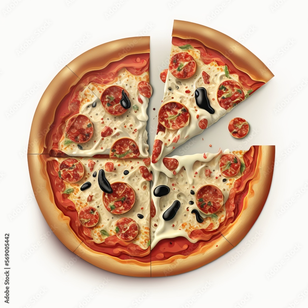 Making Your Taste Buds Tingle: Realistic Pizza Rendering on a Simple ...