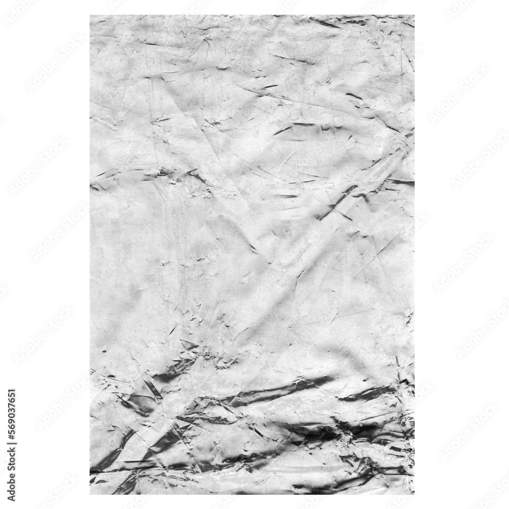 Wrinkled plastic wrap texture on transparent background wallpaper ...